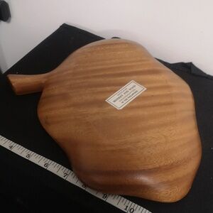 Monkey Pod Wood | Dining | Vintage Monkey Pod Wood Leafshaped Serving ...